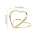 Set of 10pcs Heart Shaped Metal Memo Holder Table Place Card Holder ...