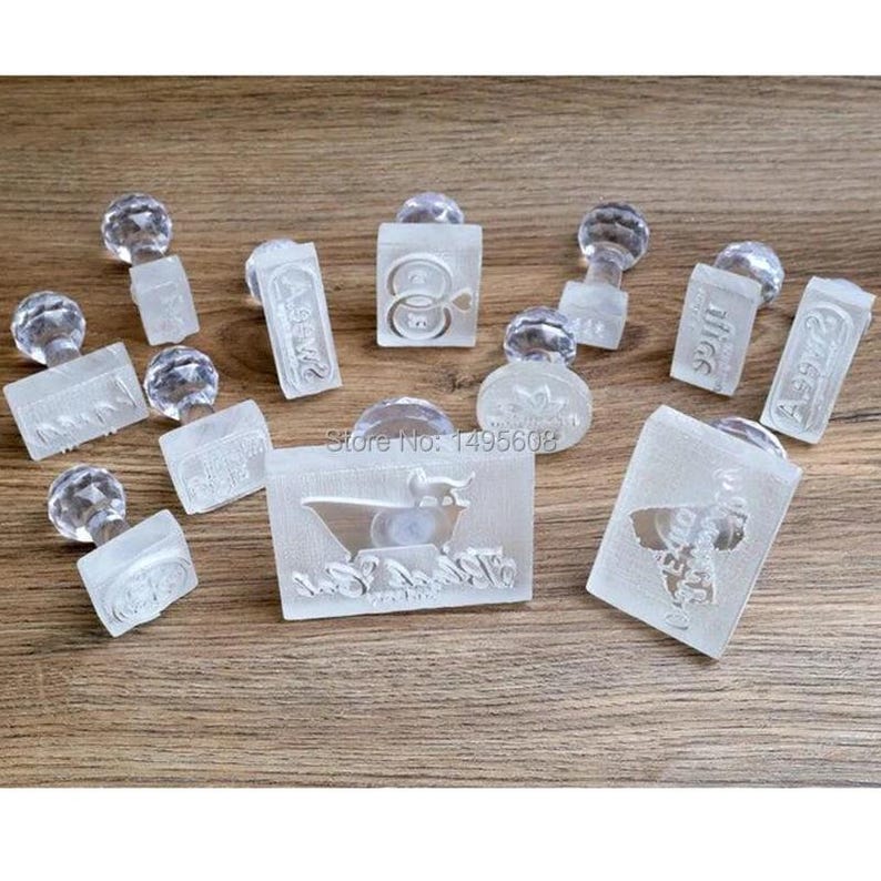 DIY Professional Custom Handmade Soap Stamps, Mini DIY Soap Stamp ...