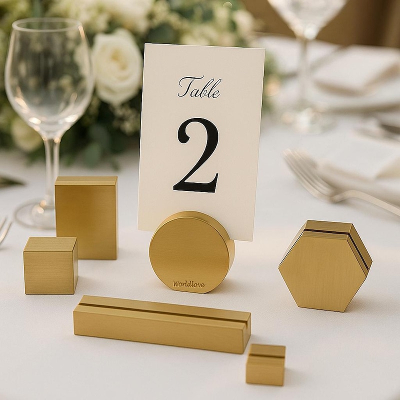 Table Number Holders - Etsy