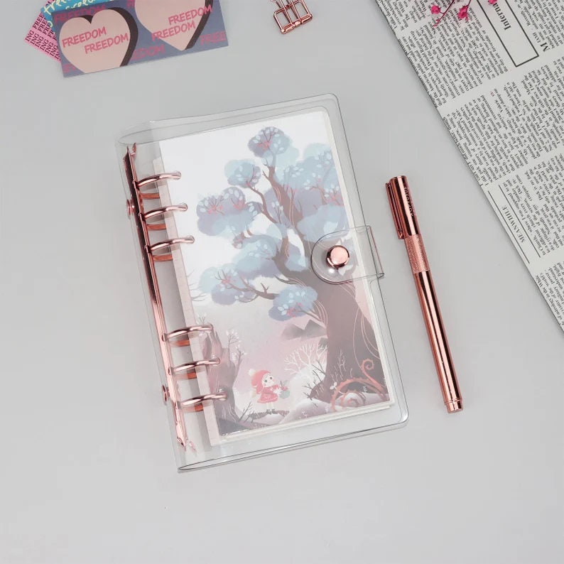 6 Ring Binder Large Ring A5 Planner Binder Ring Diameter is - Etsy