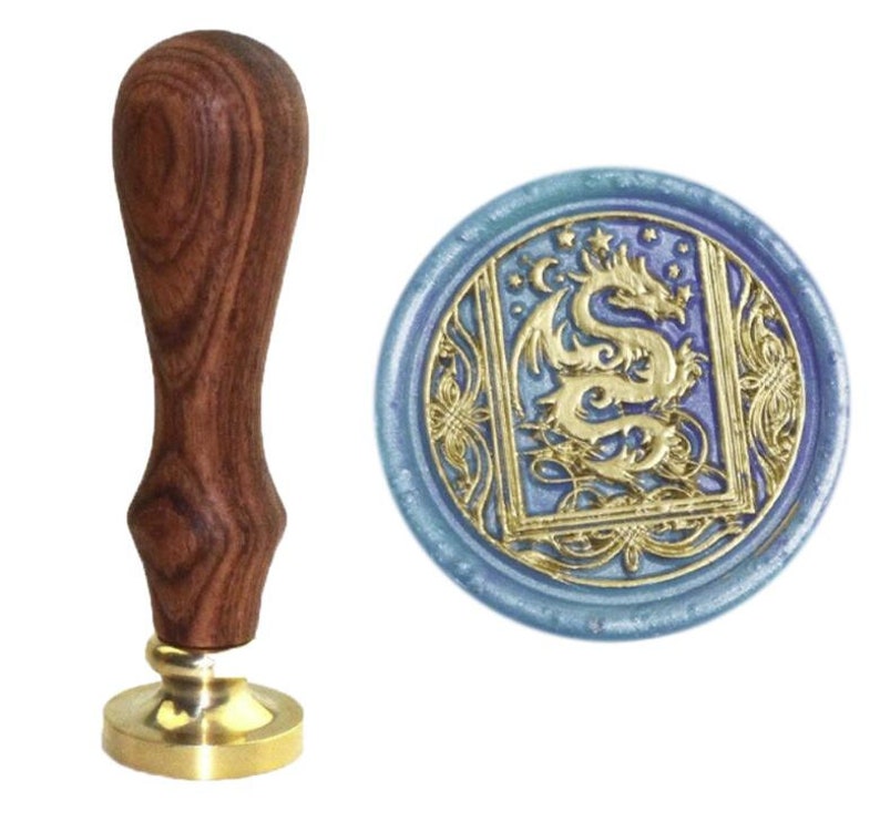 Dragon Wax Seal Stamp Kit Dragon Wedding Seal Party Sealing - Etsy