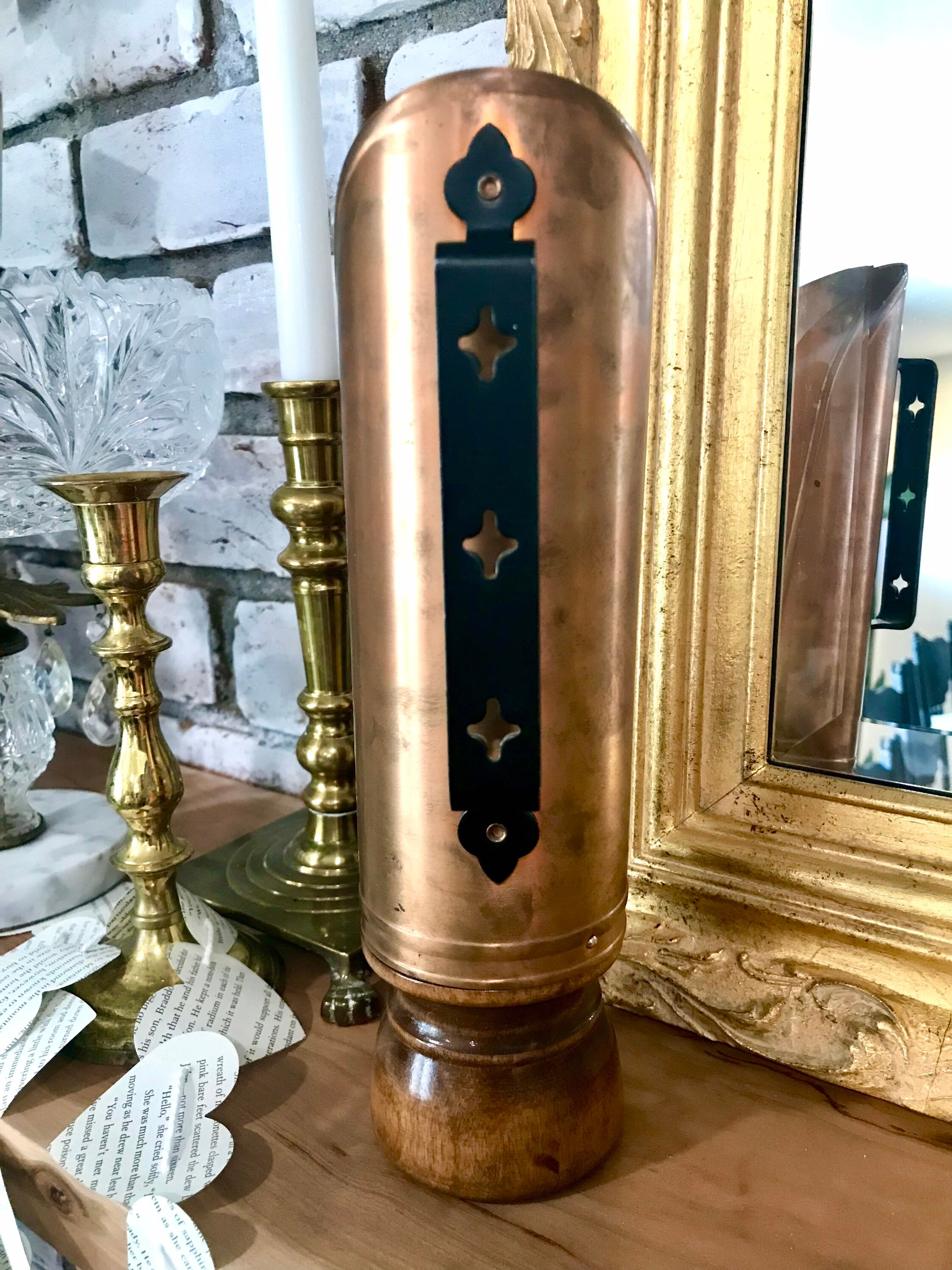 Lighting Vintage Copper Lantern/Reflector Lanterns etna.com.pe