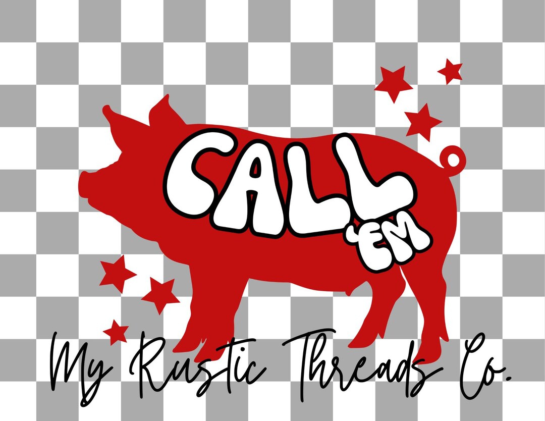 AR Png, Hogs Png, Call em Png, Red Png, Fall Png, Cute Png, Svg File ...