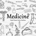 Medicine SVG Clipart, Vector Medical Clipart, Medical Tools, Hospital ...