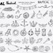 Nautical SVG Clipart, Vector Marine Clipart, Under the Sea Clipart ...