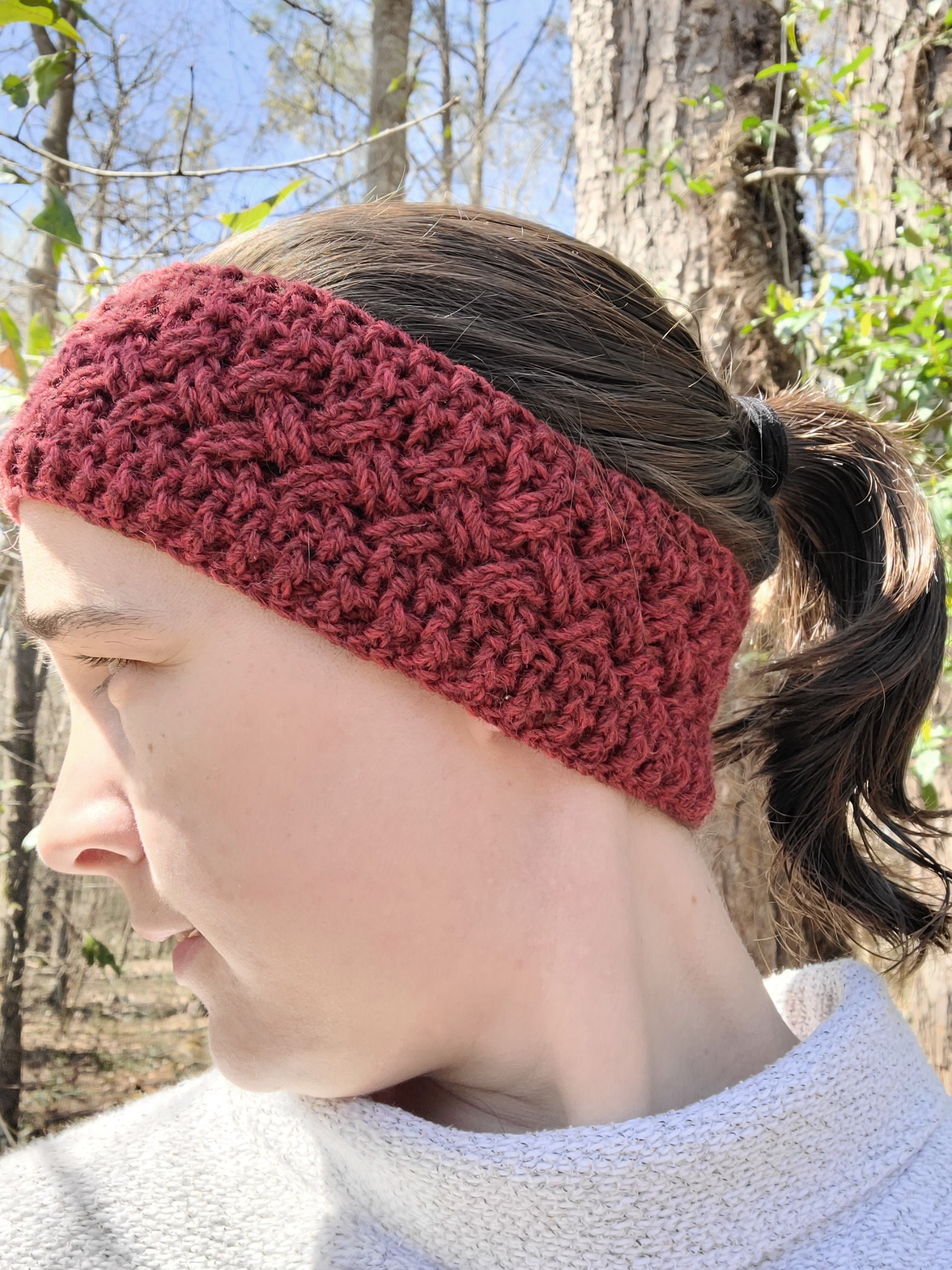 Celtic Forest Crochet Headband - Digital Pattern Download - Etsy