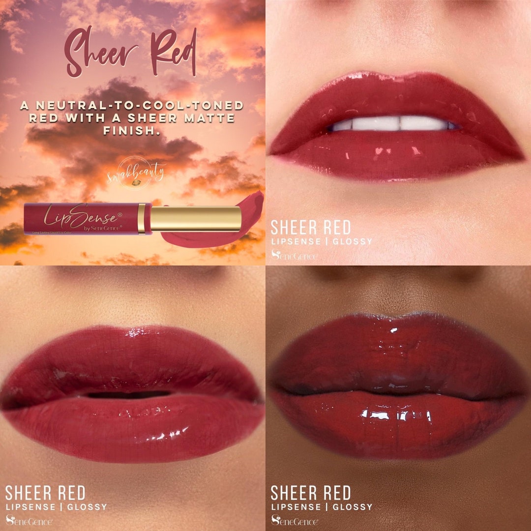 Lipsense Sheer Red - Etsy