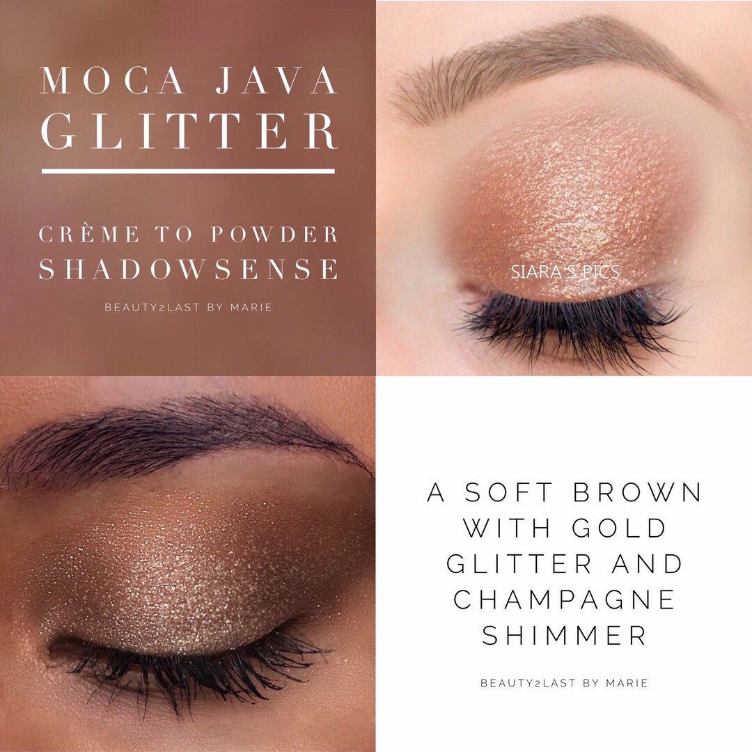 Shadowsense Moca Java Glitter - Etsy
