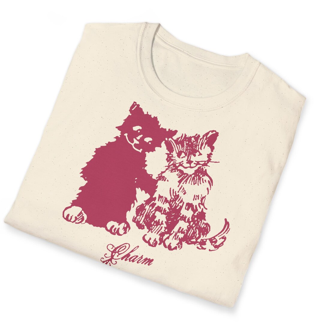 Clairo Charm Cats T-shirt - Etsy