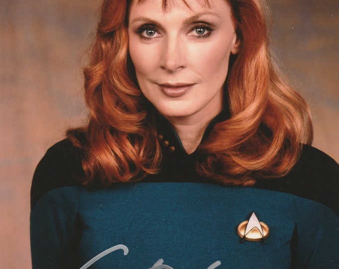 Star Trek Actress Gates Mcfadden - Dr. Beverly Crusher Autographed ...