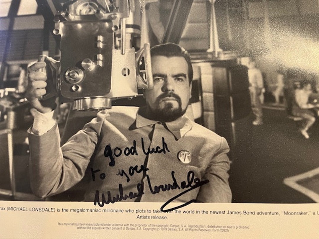 JB36 - James Bond Villain Michael Lonsdale as Drax Moonraker ...