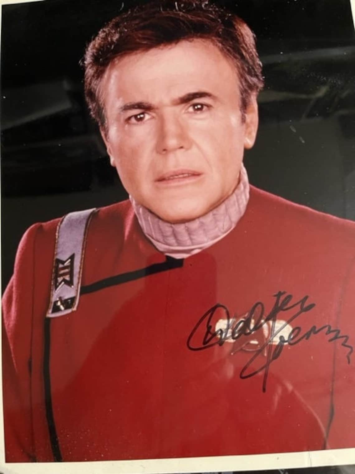 Star Trek Actor Walter Koenig Chekov Autographed Photo With COA - Etsy