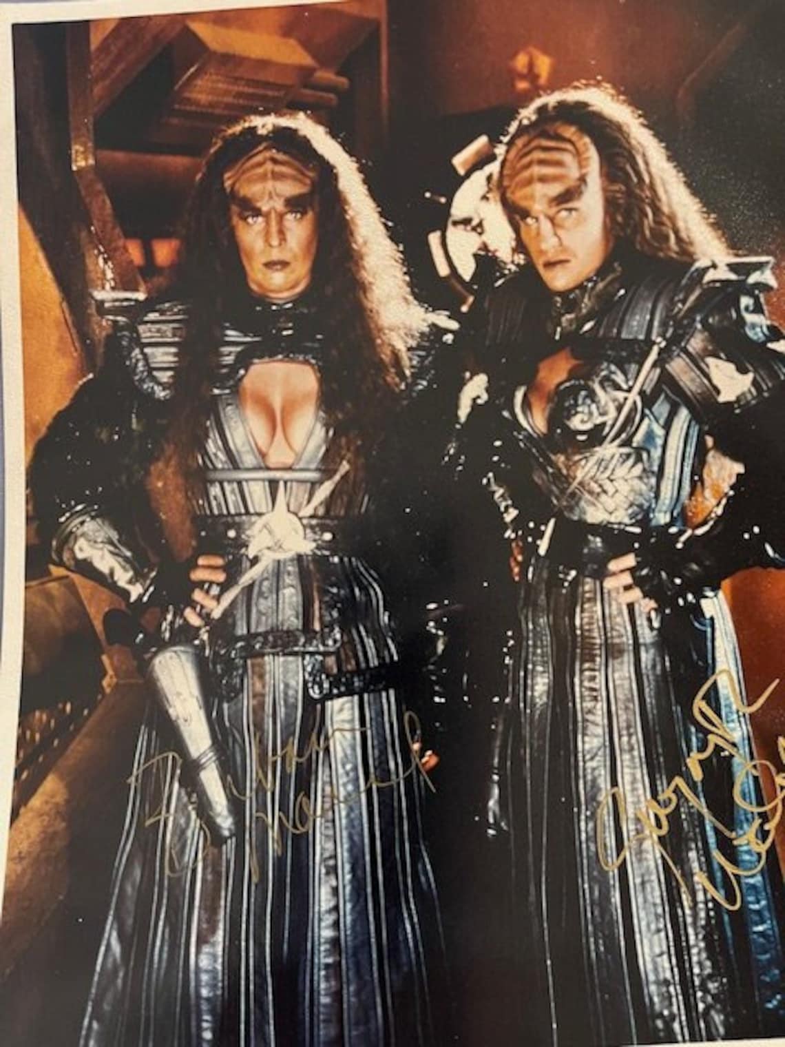 Star Trek Actresses Barbara March & Gwynyth Walsh as the Duras Sisters ...