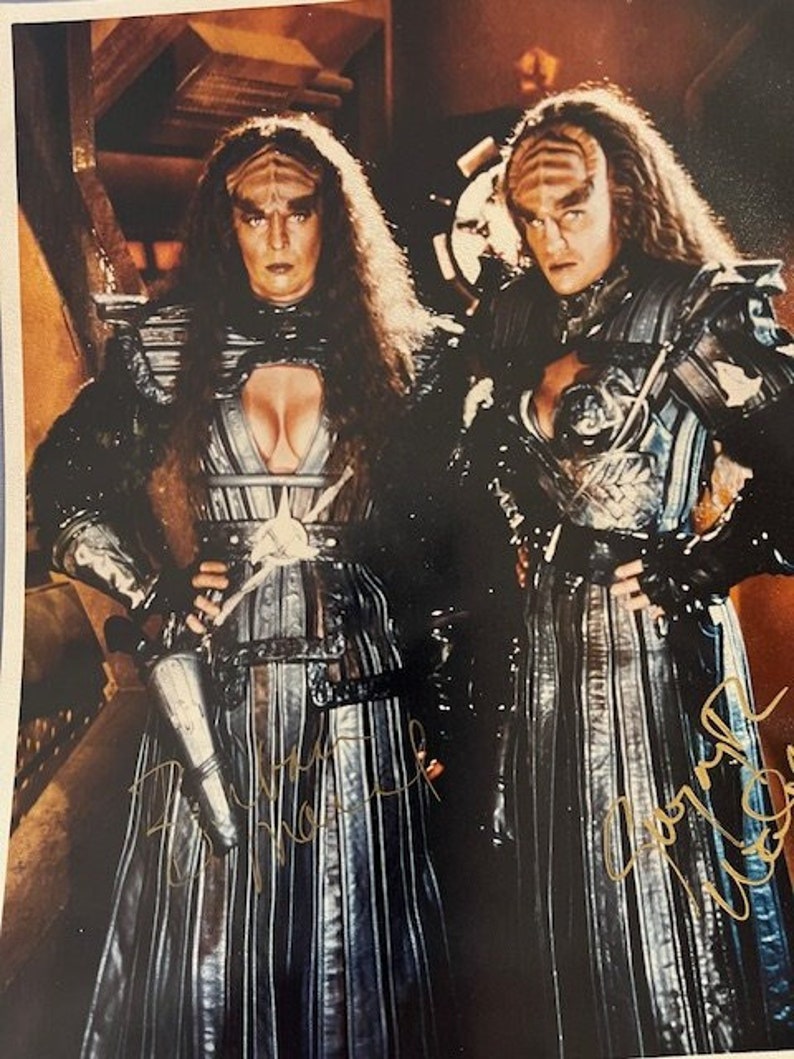 Star Trek Actresses Barbara March & Gwynyth Walsh as the Duras Sisters ...