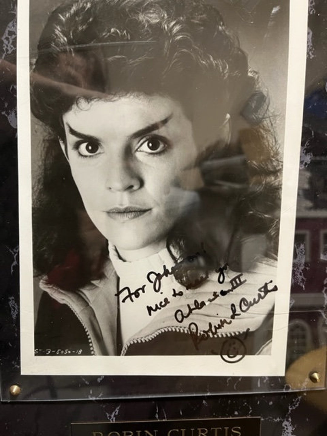 Star Trek Actress Robin Curtis - Saavik Autographed Photo From Star ...