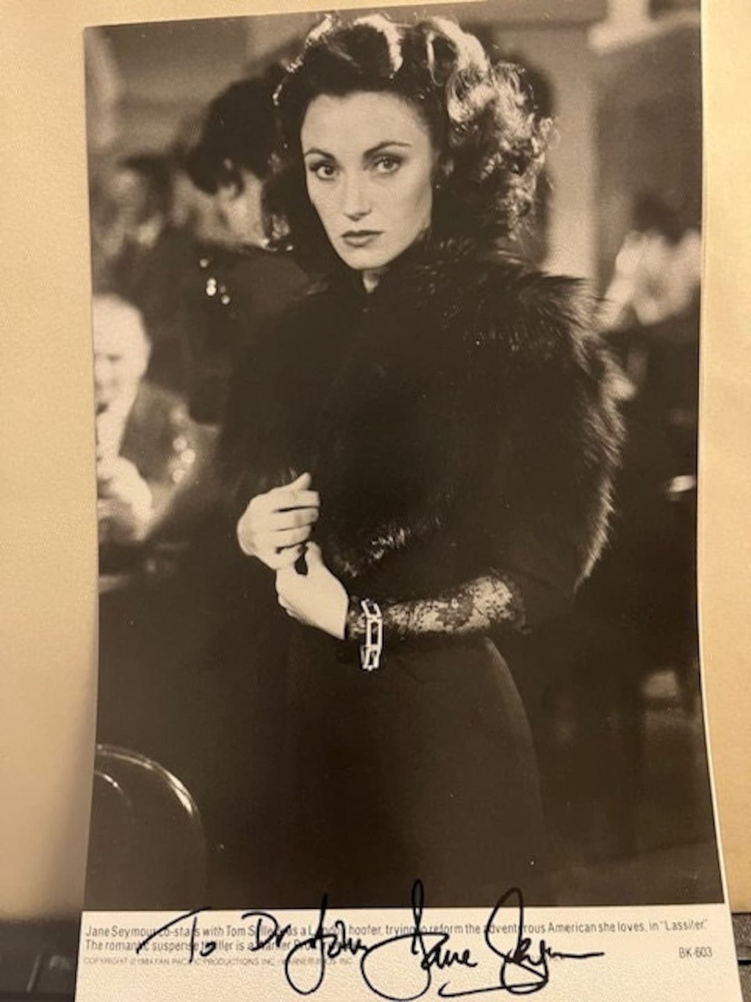 Actress Jane Seymour Autographed Photo - 2 - Etsy
