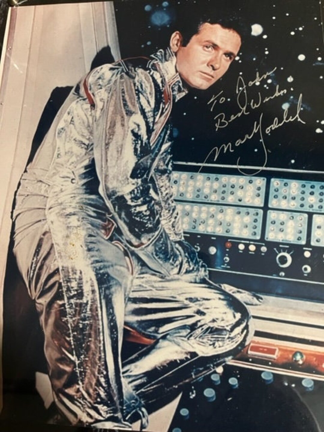 Lost in Space Mark Goddard as Major Don West Autographed Photo With COA ...