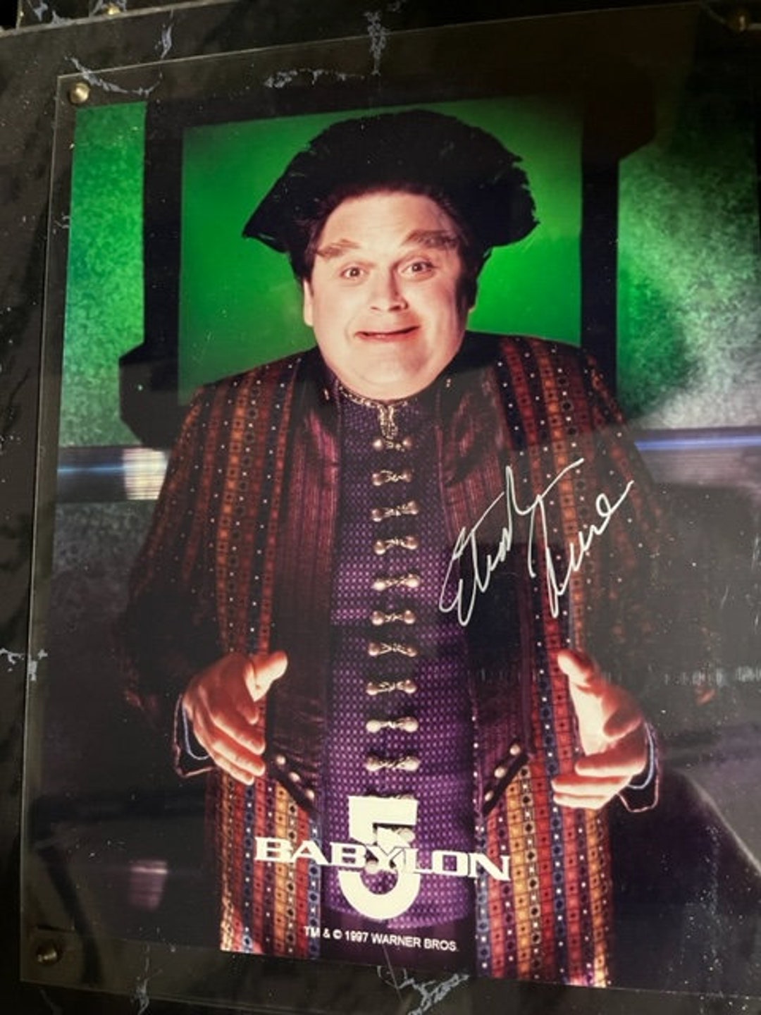Babylon 5 Stephen Furst Vir Cotto Autographed Photo With COA. - Etsy