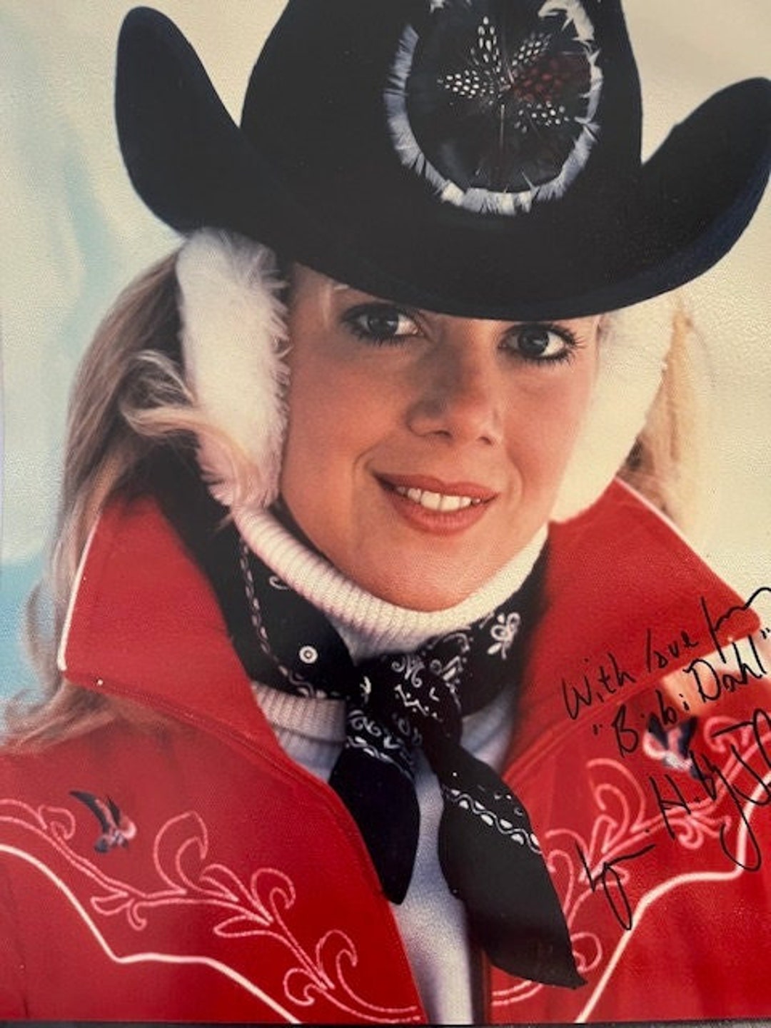 JB42 - James Bond Girl Lynn Holly Johnson as Bebe FYEO Autographed ...