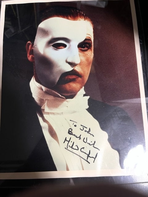 Michael Crawford Phantom Makeup
