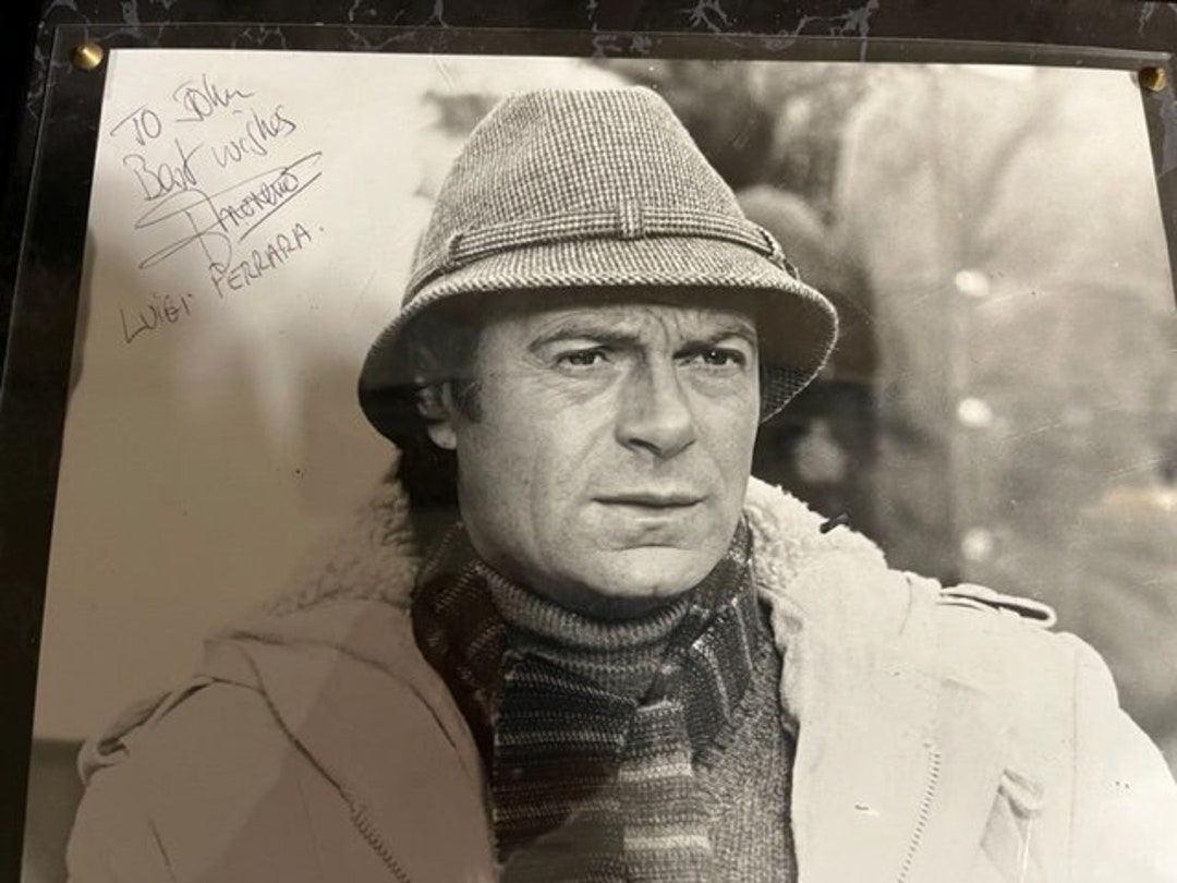 JB58 - James Bond's Confederate Luigi-john Moreno Autographed Photo ...