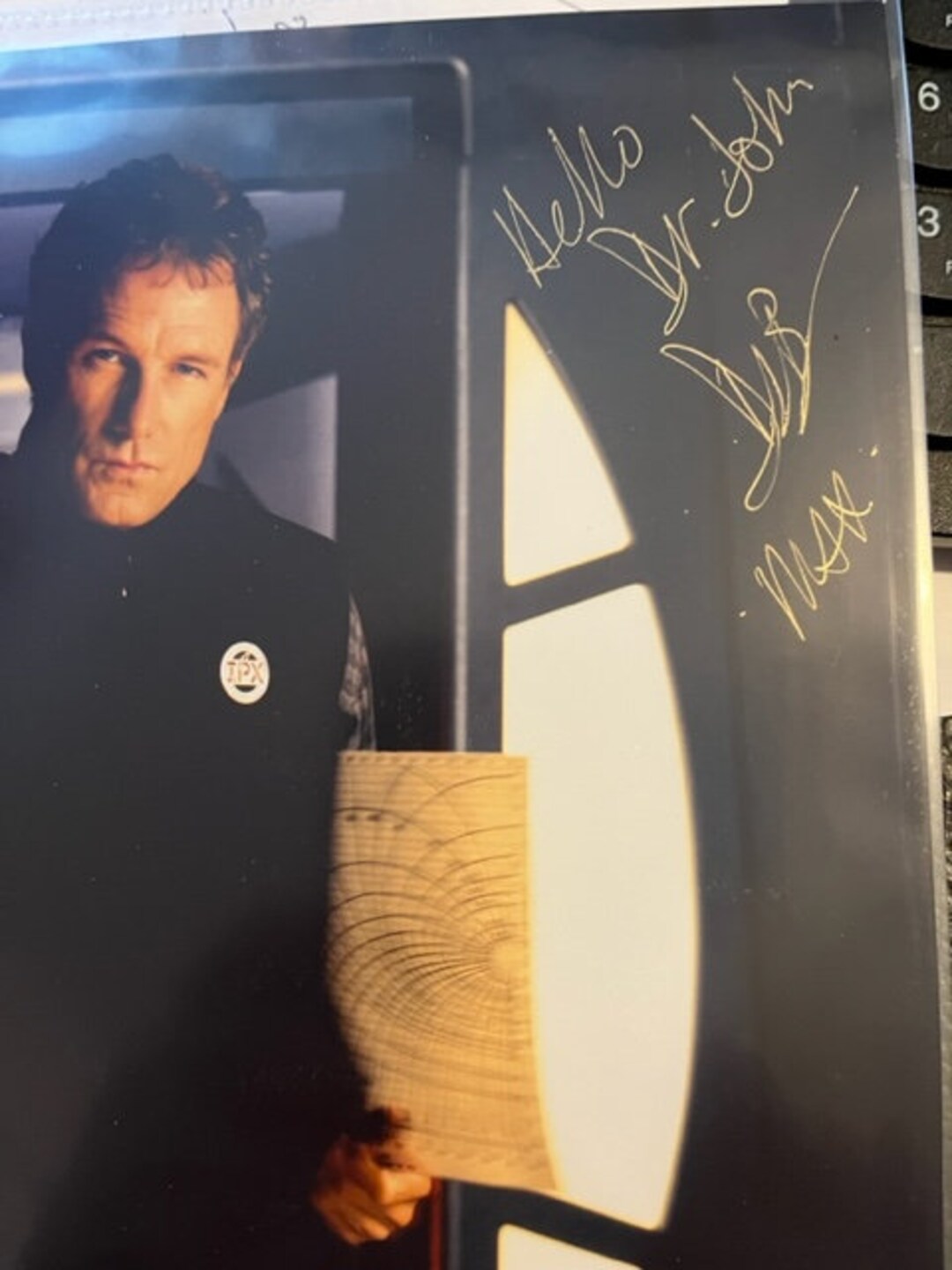 Babylon 5-crusade Actor David Allen Brooks as Max Eilerson Autographed ...