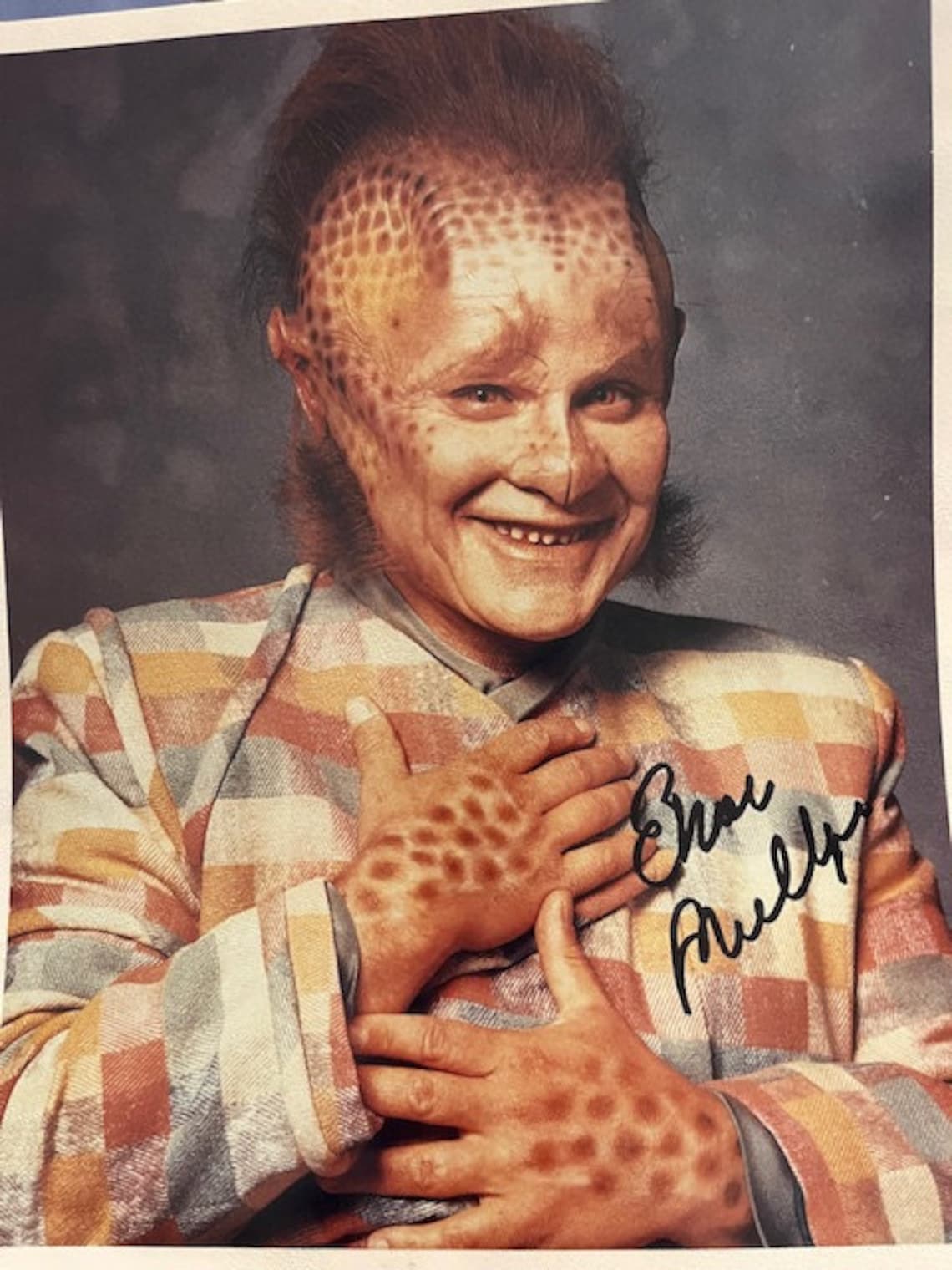 Star Trek Actor Ethan Phillips as Neelix Autographed Photo With COA - Etsy