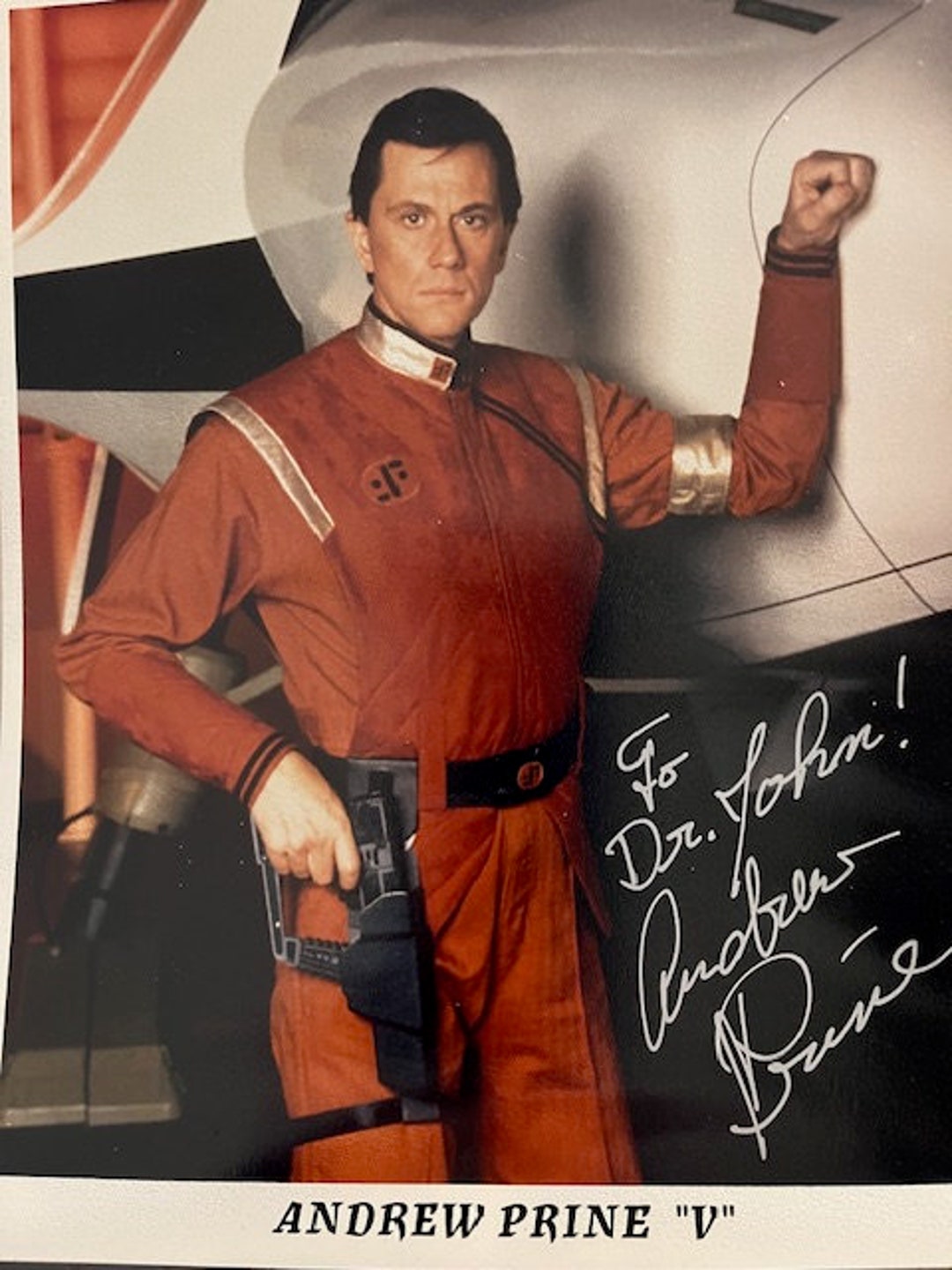 V Actor Andrew Prine as Steven Autographed Photo With COA - Etsy
