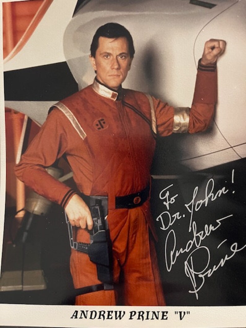 V Actor Andrew Prine as Steven Autographed Photo With COA - Etsy
