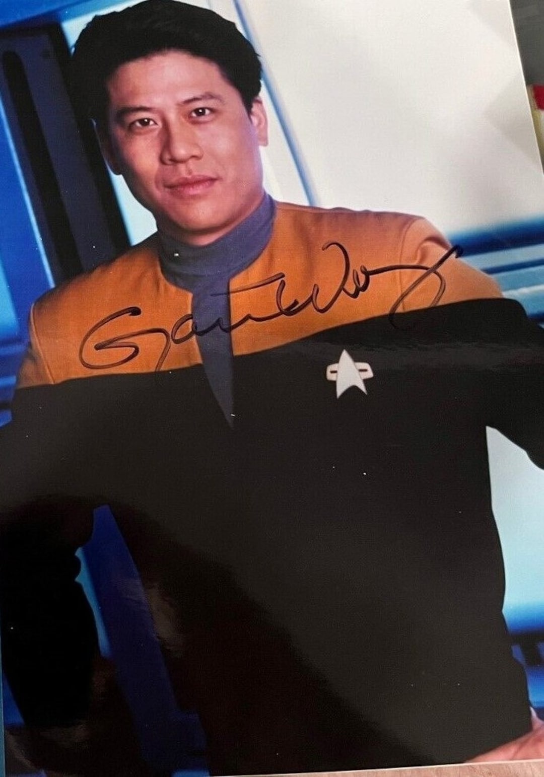 Star Trek Actor Garrett Wang - Harry Kim From Voyager Autographed Photo ...