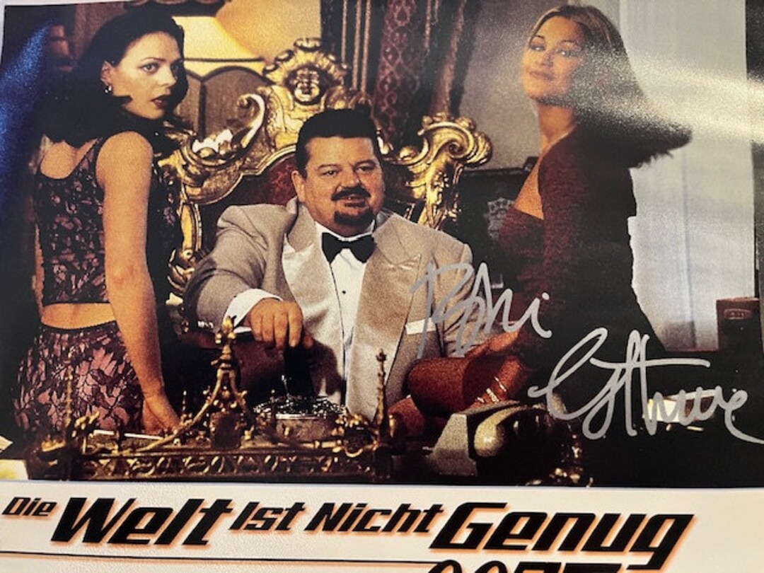 JB68 - James Bond Friend Robbie Coltrane as Zhukovsky TWINE Autographed ...