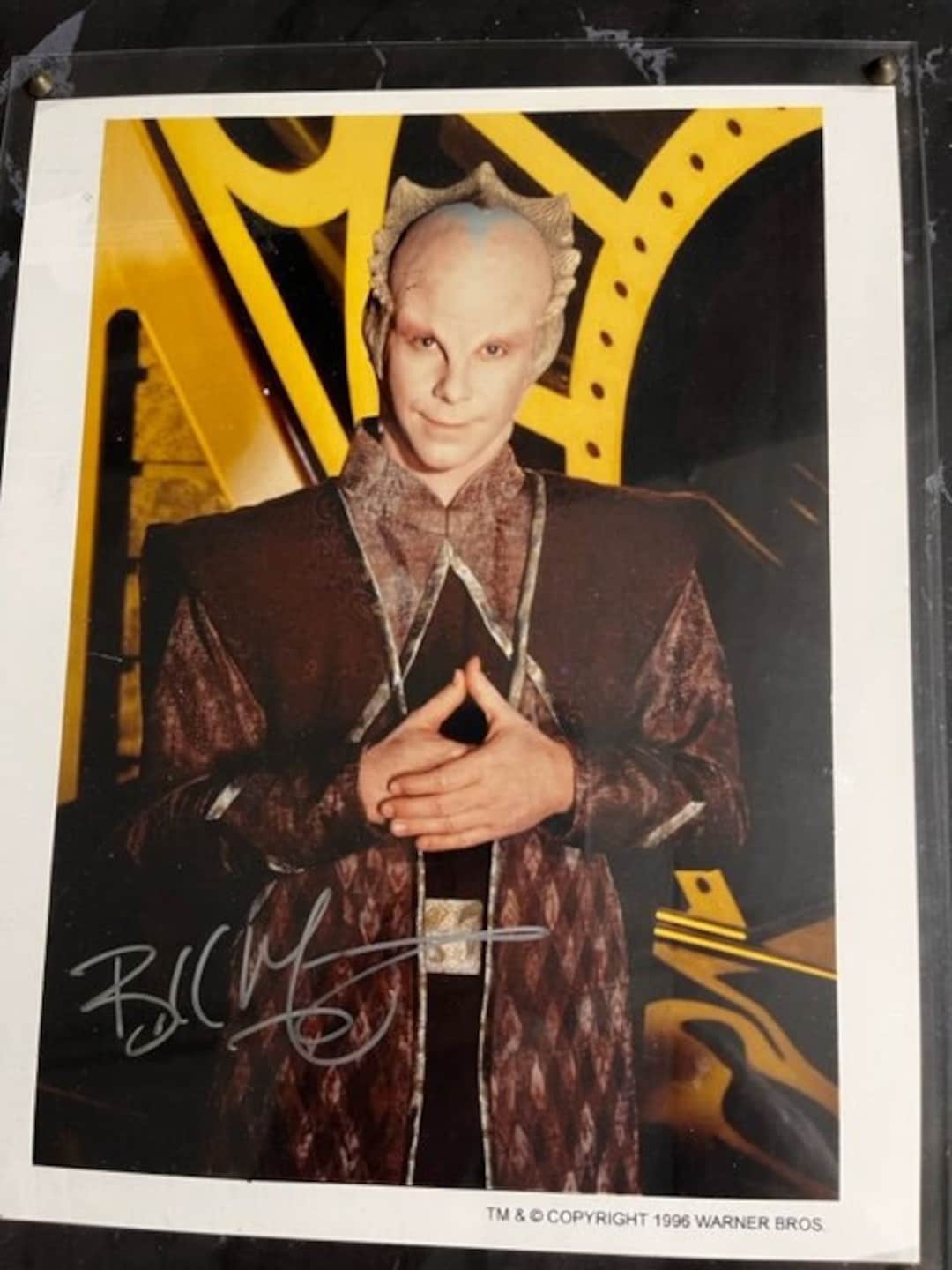 Babylon 5 Bill Mumy - Lennier Autographed Photo With COA. - Etsy
