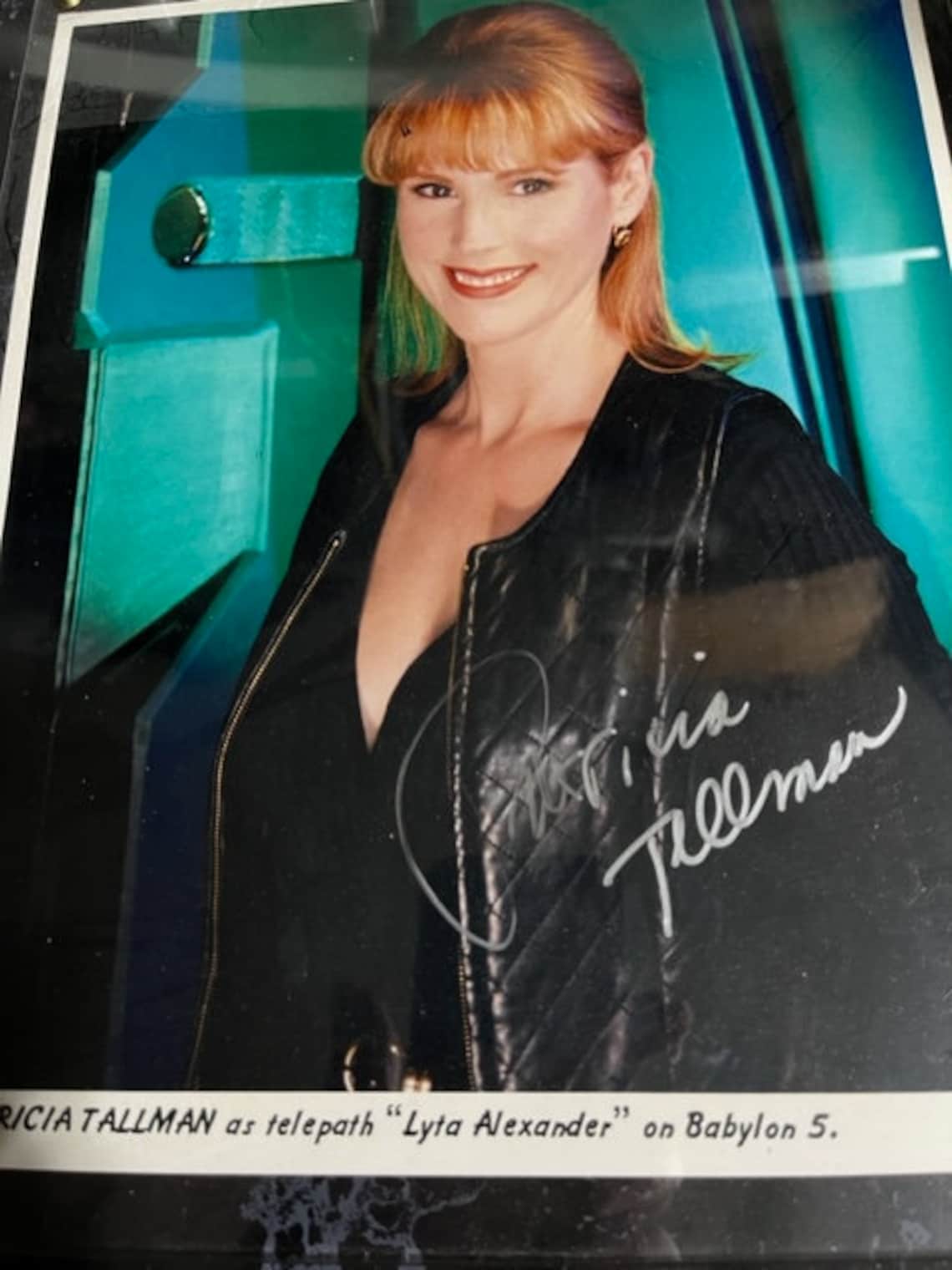 Babylon 5 Actress Patricia Tallman - Lyta Alexander Autographed Photo With COA - Etsy