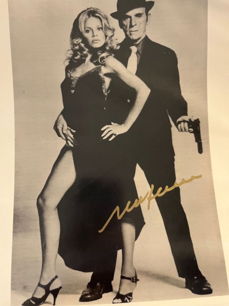 JB30 - James Bond Villain Marc Lawrence as Hitman in TMWTGG Autographed ...