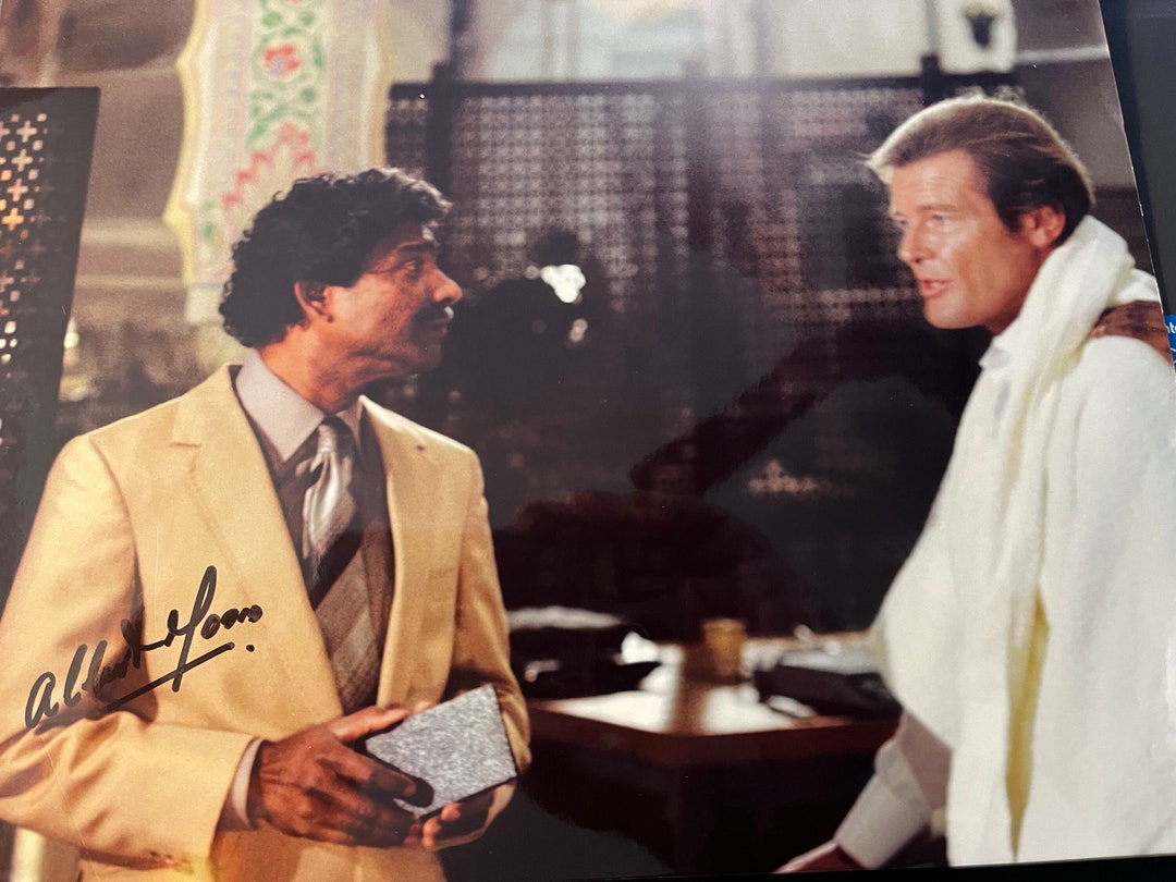 James Bond Confederate Albert Moses as Sadruddin in Octopussy Autographed Photo With COA. - Etsy