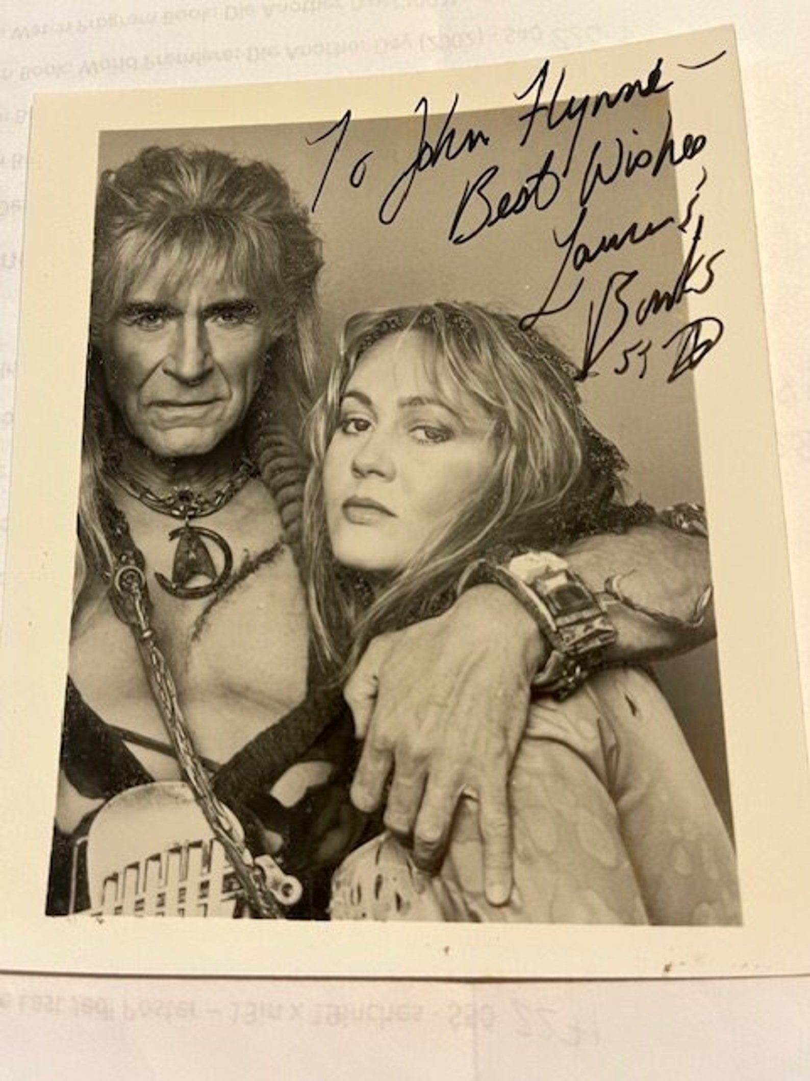 Star Trek Actress Laura Banks as Khan's Navigator Autographed Photo ...