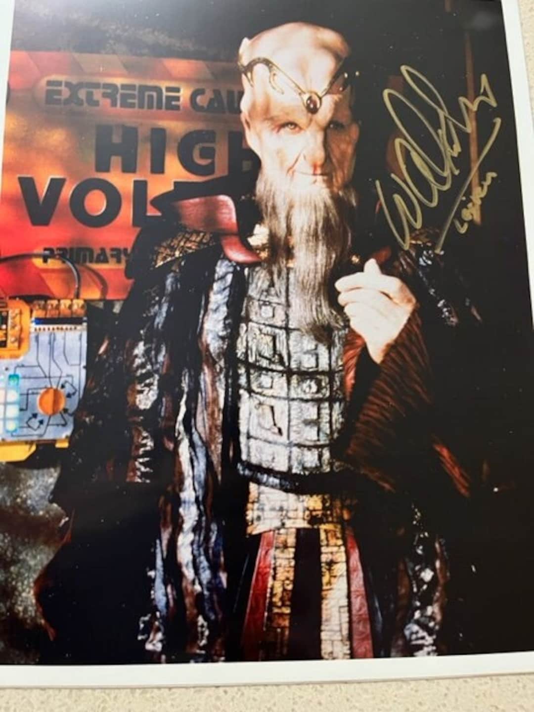 Babylon 5 Actor Wayne Alexander as Lorien Autographed Photo With COA ...