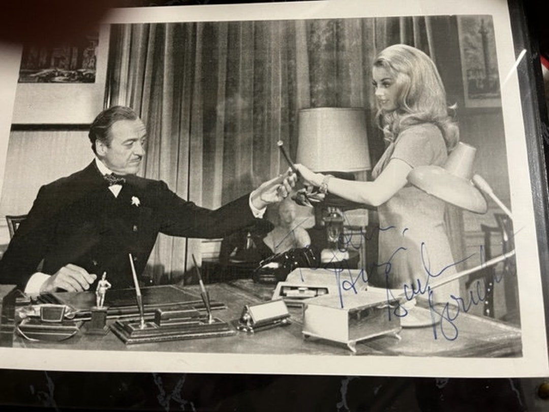 JB27 - James Bond Girl Barbara Bouchet Autographed Photo From Casino ...