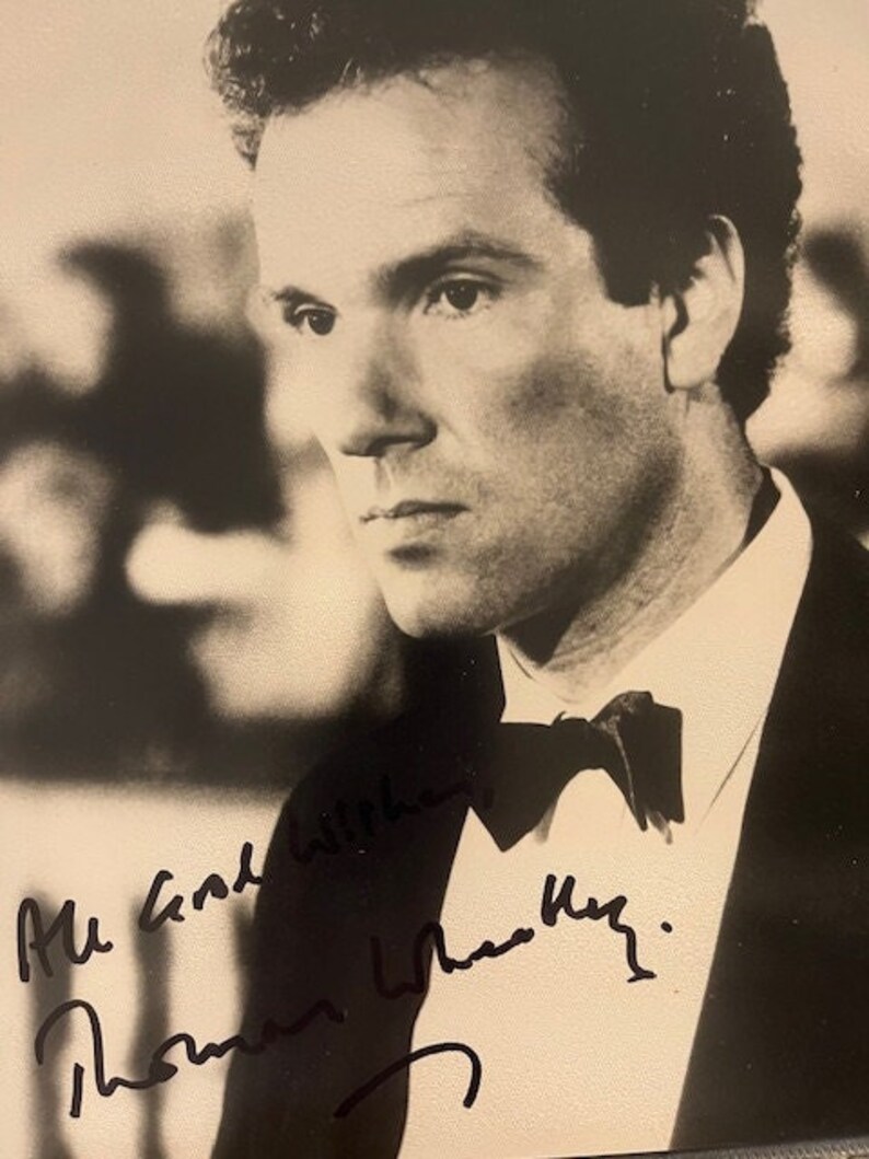 James Bond Confederate Thomas Wheatley as Saunders Autographed Photo ...