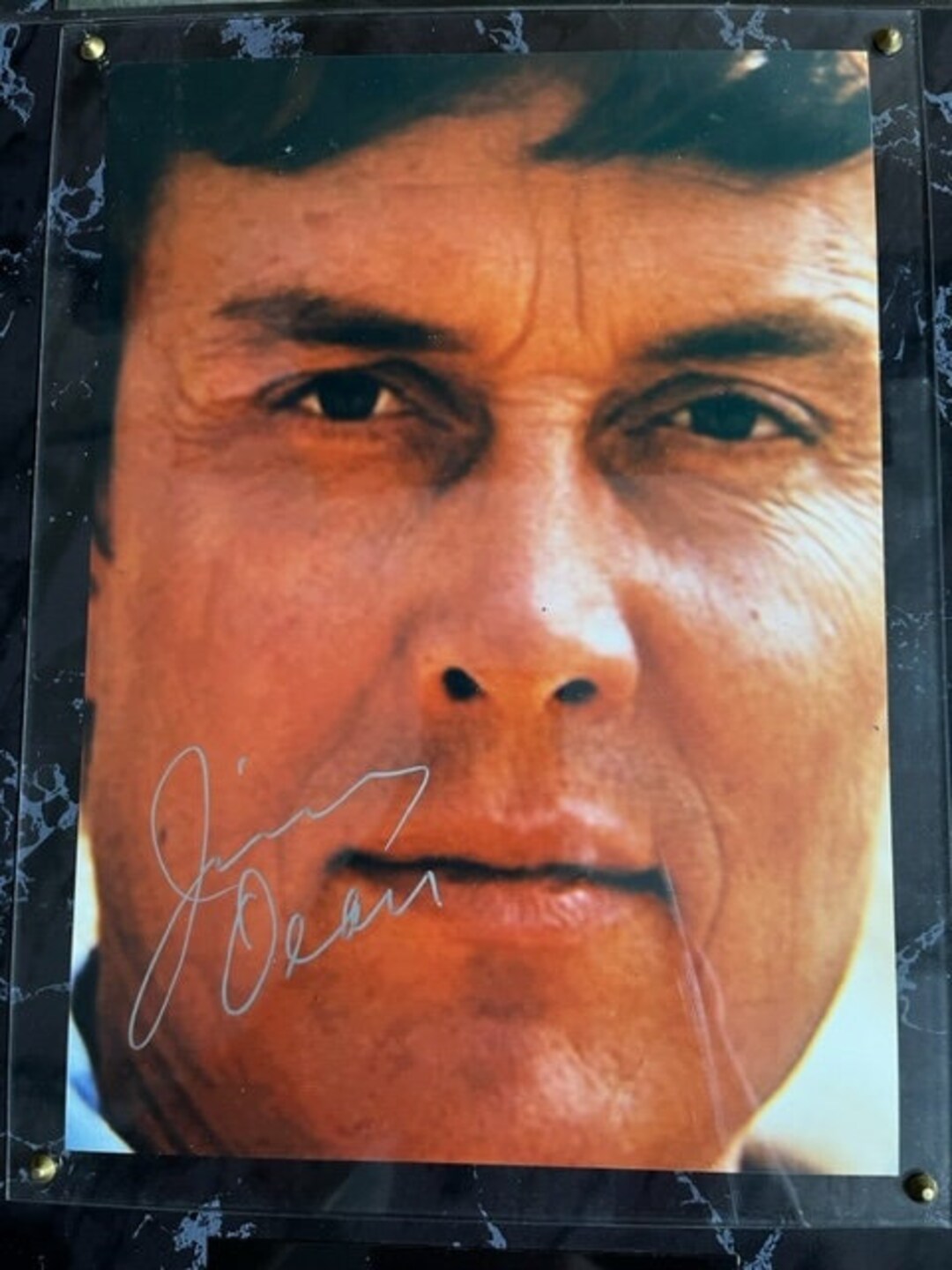 James Bond Associate Jimmy Dean Autographed Photo From - Etsy