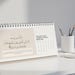 2026 Islamic Minimalist Desk Calendar | Personalised Muslim Gift ...
