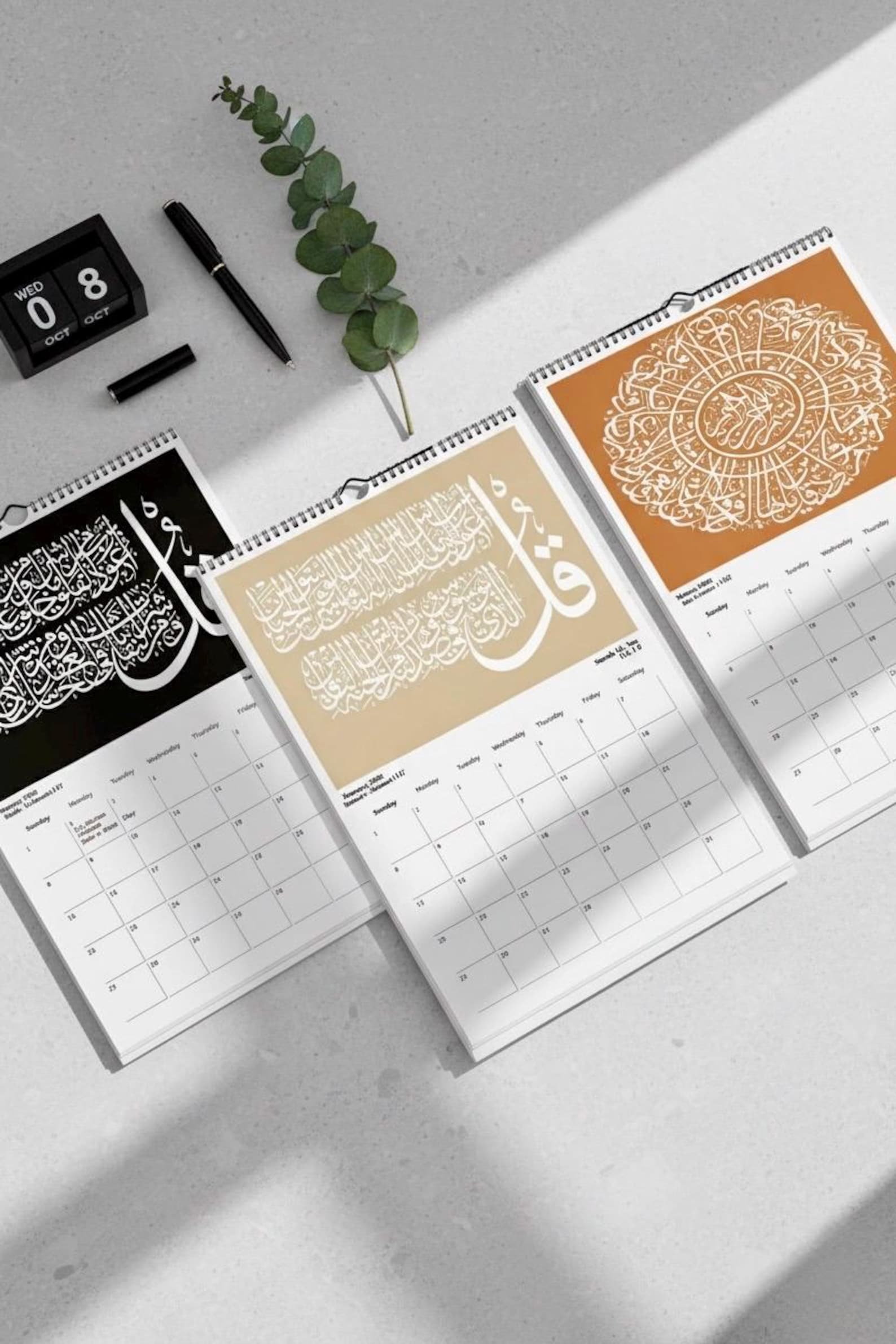 Islamic Calendar 2026 | Hijri 1447–1448 Wall Calendar | Arabic ...