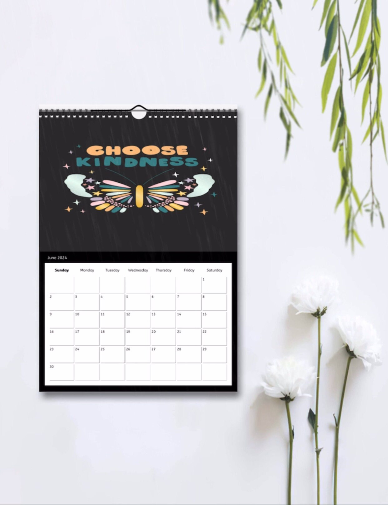 2025 A4-A3 Wall Calendar-slogan Motivational Quotes Wall Calendar-12 ...