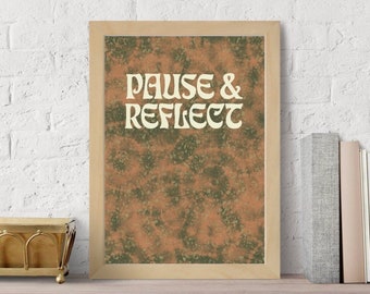 Pause Reflect Art - Etsy
