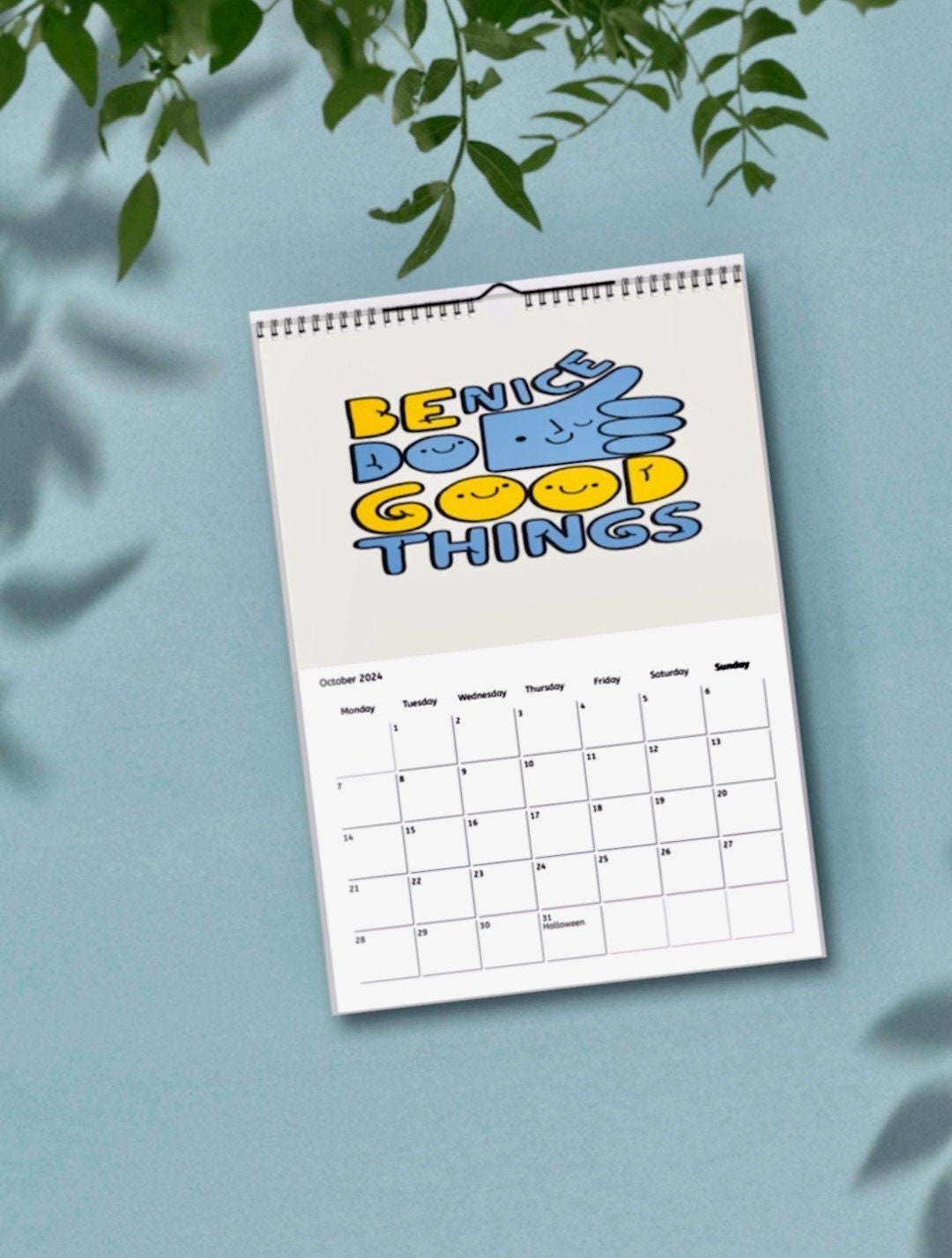 2025 A4-A3 Wall Calendar-slogan Motivational Quotes Wall Calendar-12 ...