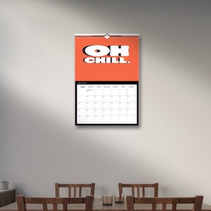 2025 A4-A3 Wall Calendar-slogan Motivational Quotes Wall Calendar-12 ...