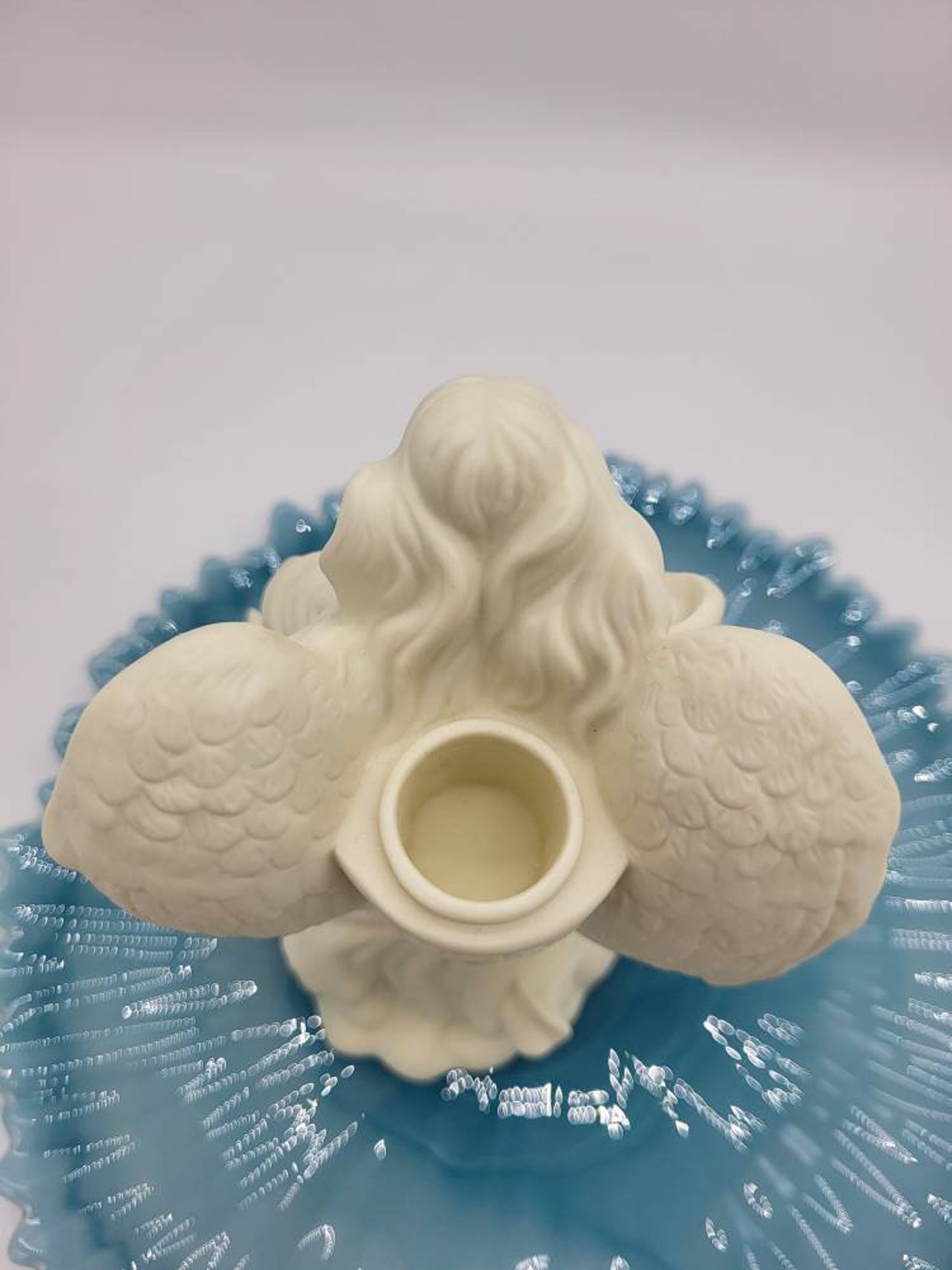 Partylite Angel Bisque Porcelain Candle Holder - Etsy