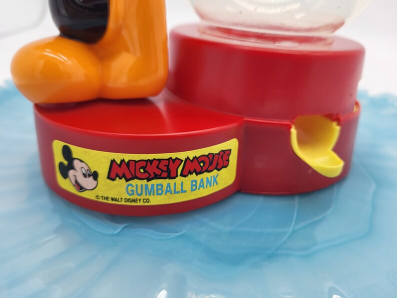 Mickey Mouse Gumball Bank 1986 - Etsy