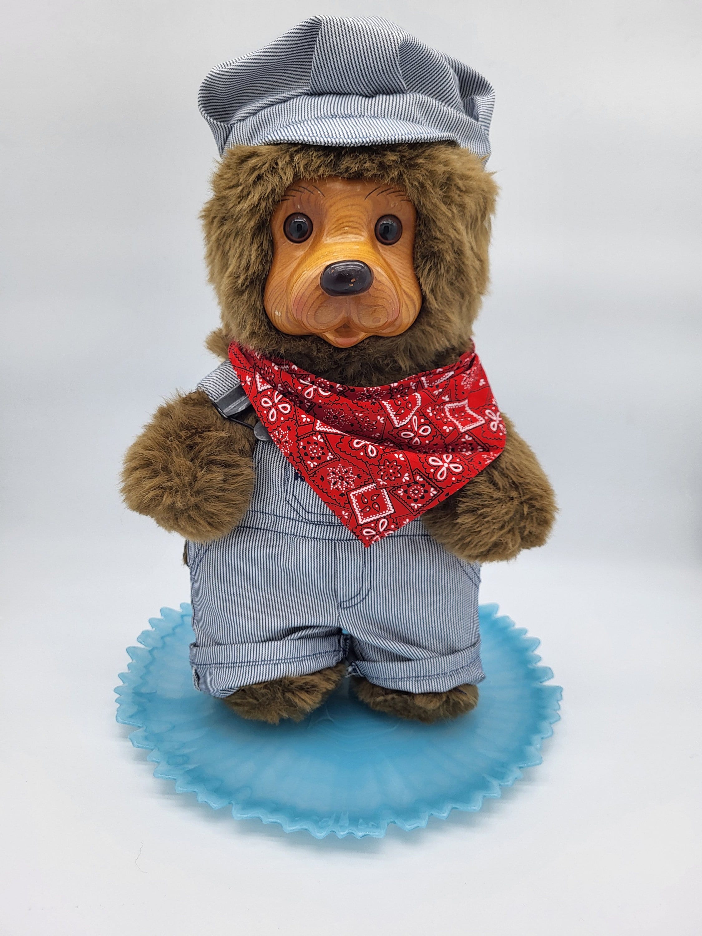 Raikes Bear 1989 Lionel the Train Engineer - Etsy