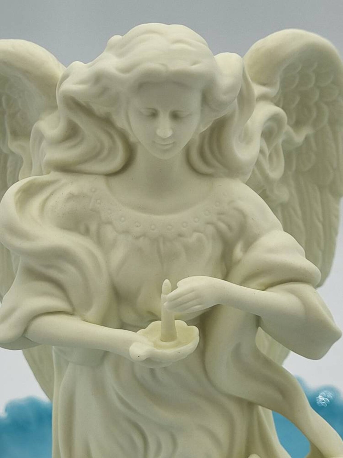 Partylite Angel Bisque Porcelain Candle Holder - Etsy